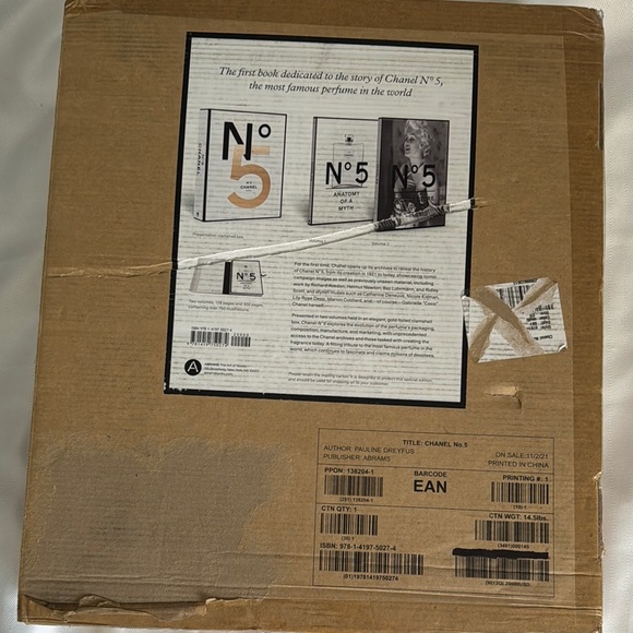 CHANEL | Accents | Chanel No 5 Story Book With Black And White Cover ...